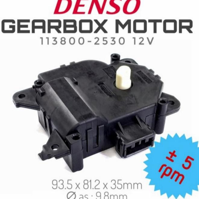 Jual Gearbox Motor Gear Denso Asli 12V Kode 11380-2530(+/-5 Rpm ...