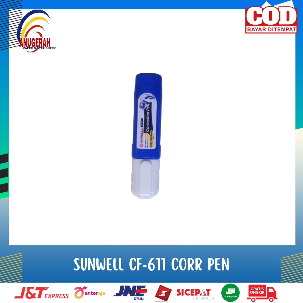 Jual SUNWELL CF-611 CORR PEN (PCS) | Shopee Indonesia