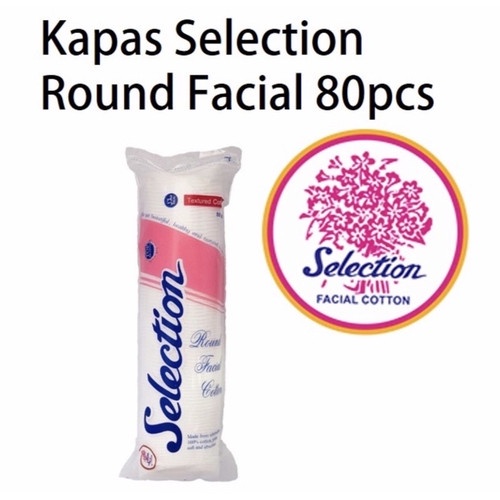 Jual KAPAS SELECTION MEDISOFT Facial Cotton 35gr 50gr 75gr Round Oval ...