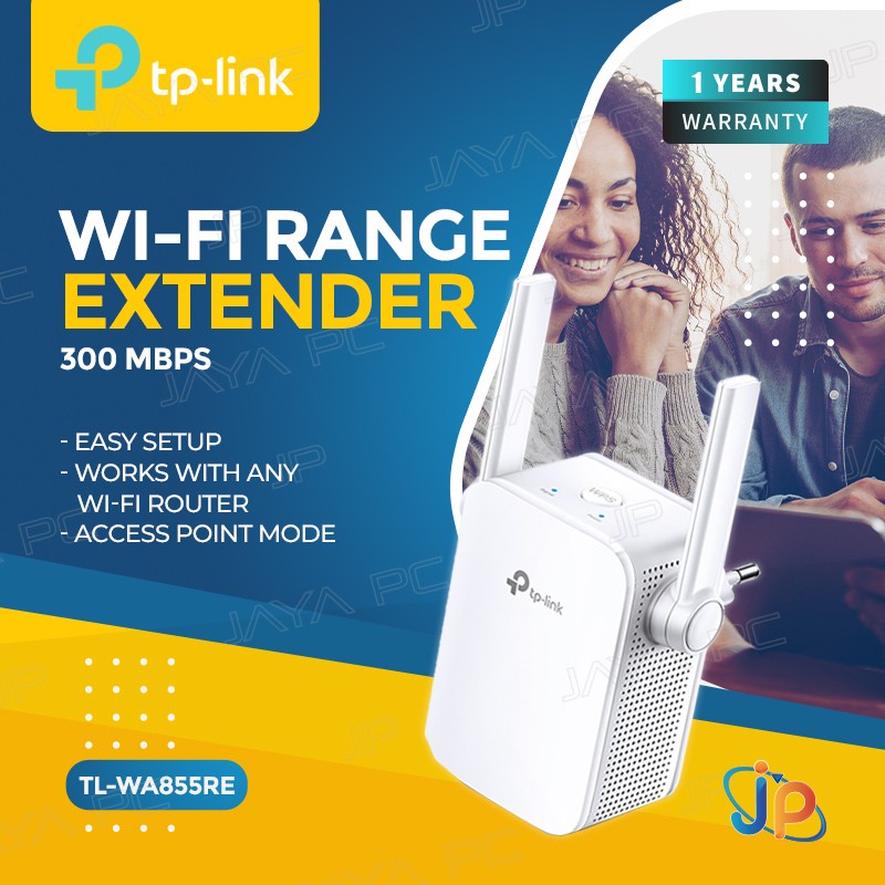 Jual TP-LINK TL-WA855RE Universal WiFi Range Extender 300Mbps | Shopee ...