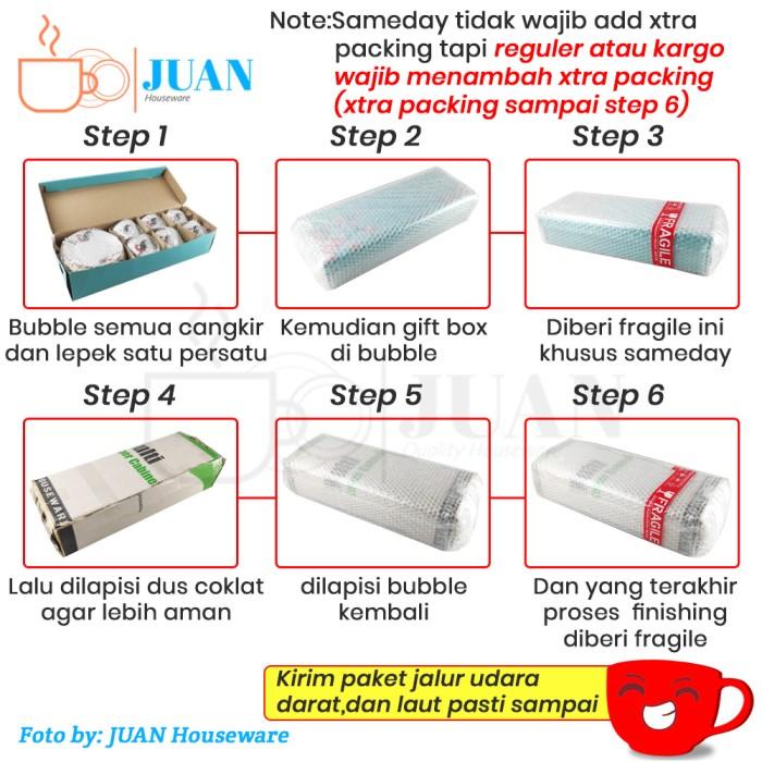Jual Cangkir Set 6 Psg Cappucino Two Tone Putih / Coffee Set Kpi-01 ...