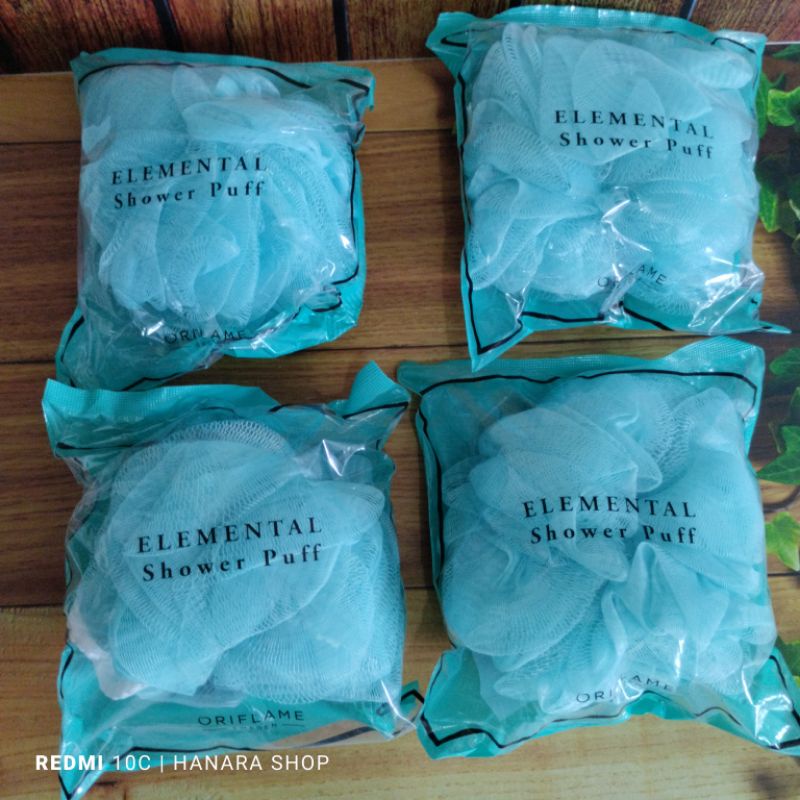 Jual 41625 ELEMENTAL SHOWER PUFF | Shopee Indonesia
