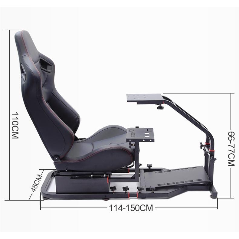 Jual Kursi Gaming Simulator Racing car. Streaming Gaming Kursi Set ...