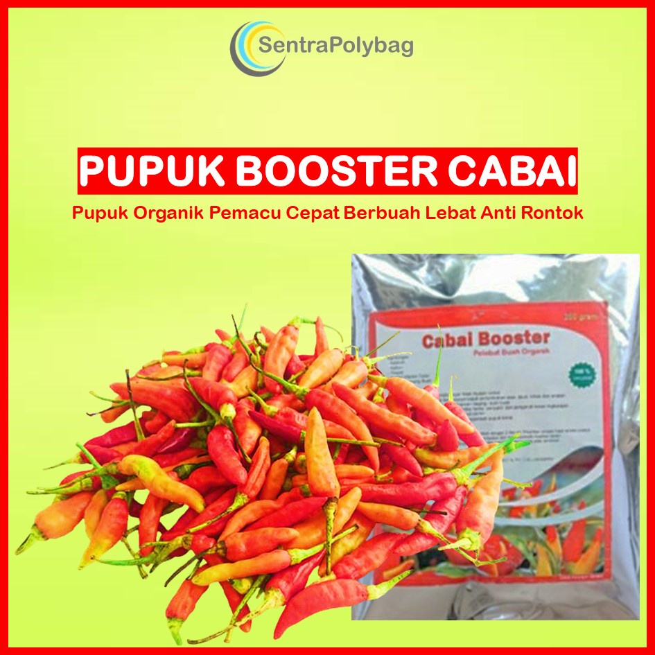 Jual Pupuk Organik Booster Cabai Cabe Pupuk Pelebat Cabai Perangsang Buah Anti Rontok | Shopee ...
