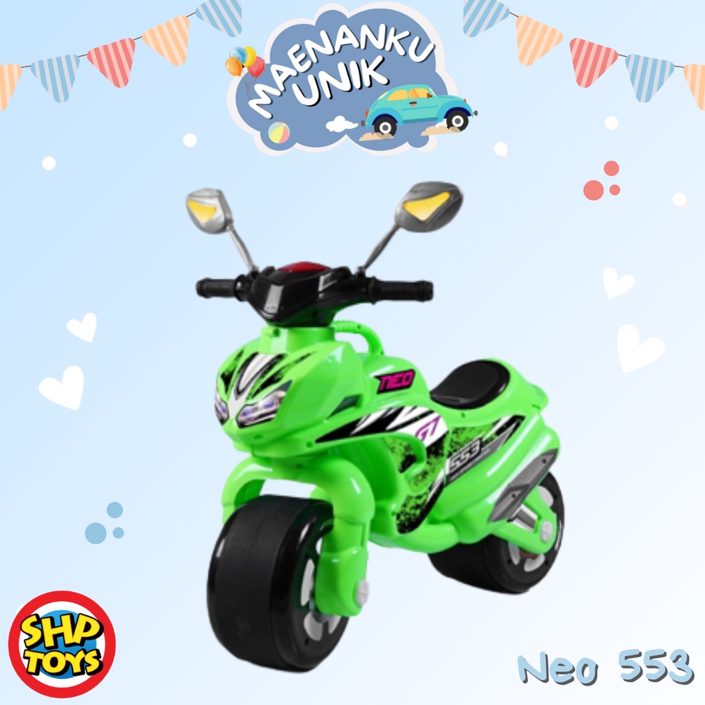 Jual Mainan Anak Motor Sepeda NEO 553 GT - SHP Toys Motor Bike Kids ...