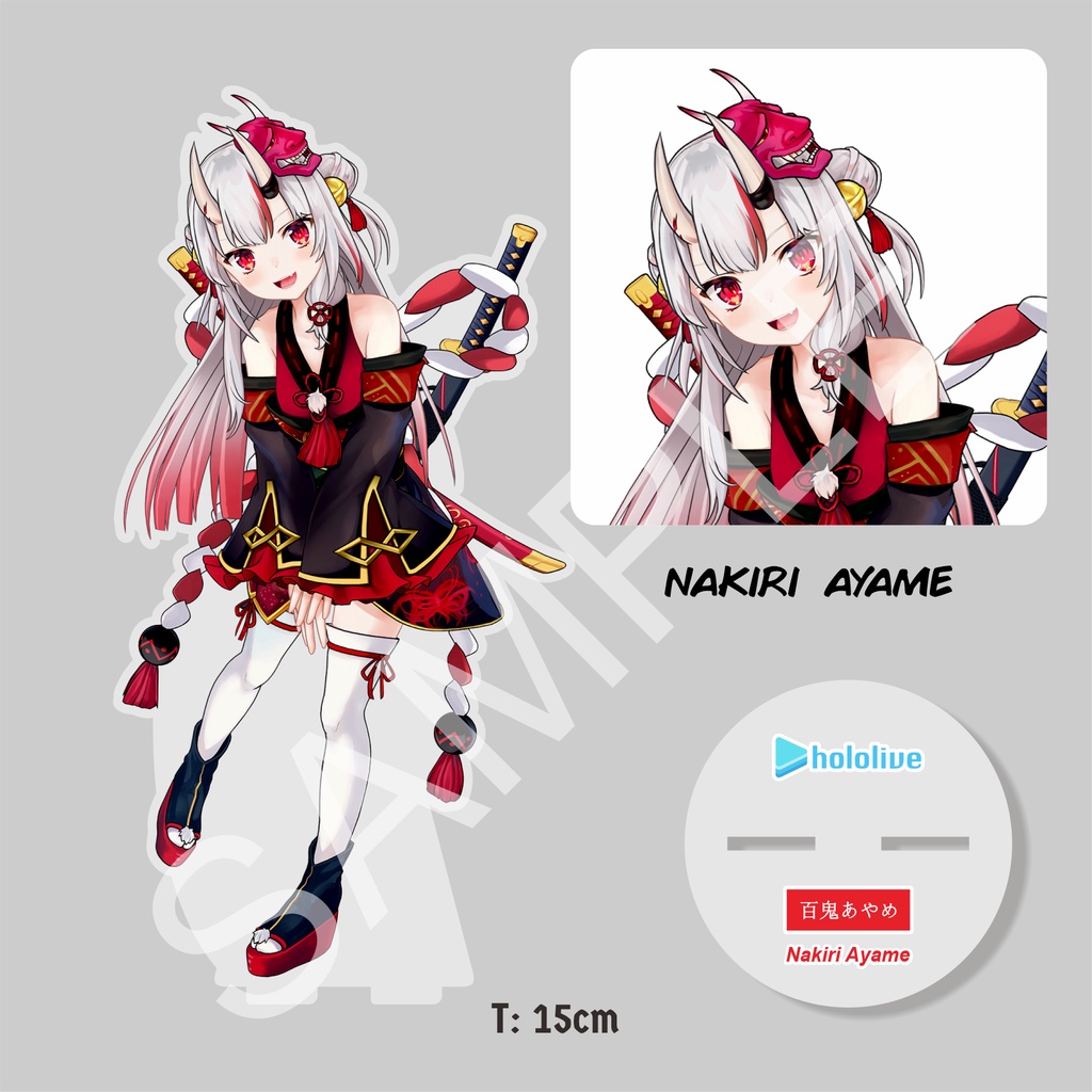 Jual Standee Hololive Akrilik UV | Acrylic Stand Action Figure Gawr Gura Pekora Kobo Kanaeru ...