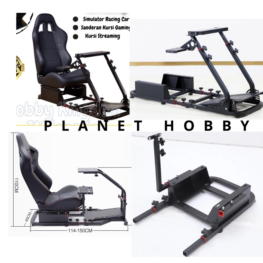 Jual Kursi Gaming Simulator Racing Car Cockpit Stand Driving Wheel ...