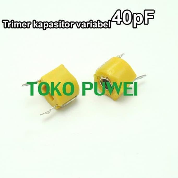 Jual Trimer kapasitor variabel 40 pf trimmer capacitor variable 40pf BD31 puw331 Murah | Shopee ...