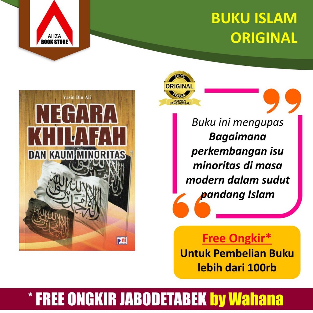 Jual Buku Negara Khilafah dan Kaum Minoritas | Ahza Bookstore | Shopee ...
