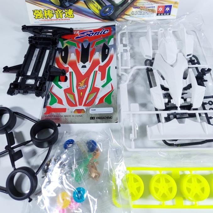 Jual Rep. Tamiya Mini 4Wd Merk Daxing Buster Sonic Super Tzx Chassis ...