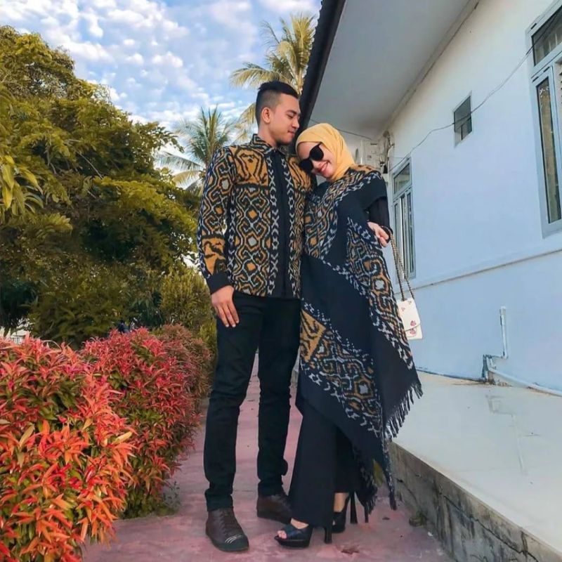 Jual PAKAIAN TENUN SETELAN || TUNIK || ROK SPAN || OUTER || KAIN TENUN ...