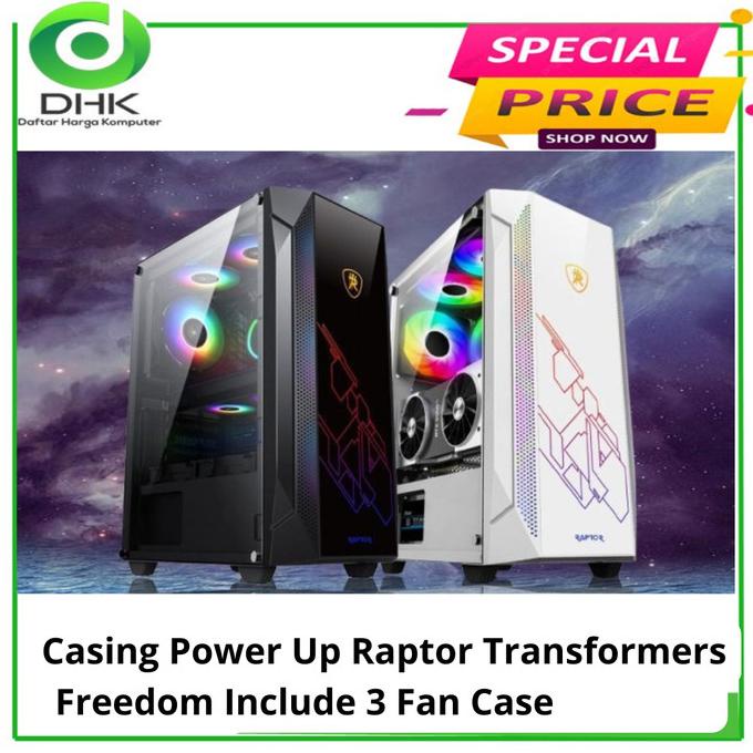 Jual Casing Power Up Raptor Transformers Freedom Include 3 Fan Case ...