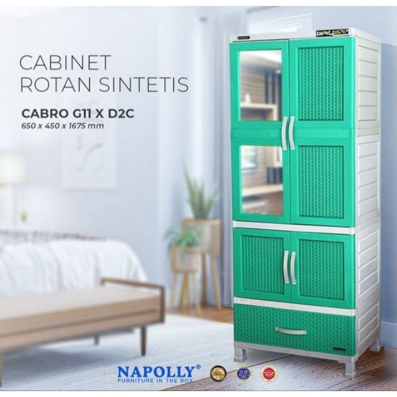 Jual napolly lemari plastik cabro g11 ( hanger ) | Shopee Indonesia