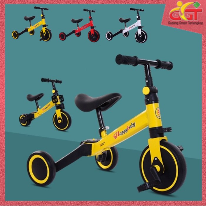 Jual Sepeda Ggt Sepeda Anak Roda 3 Balance Bike Ride 2 In 1 Sepeda ...