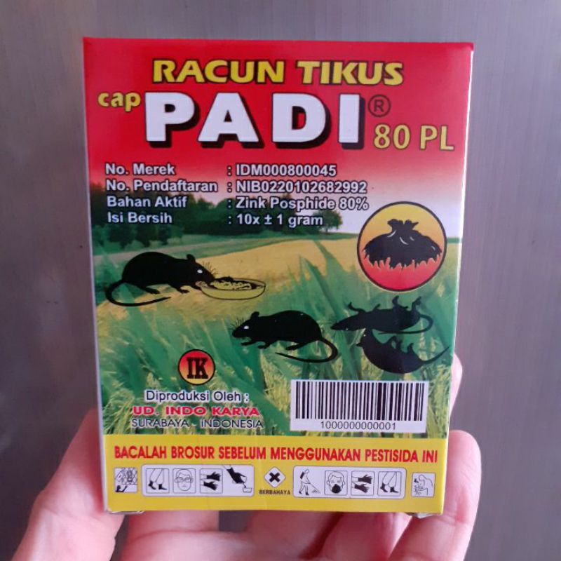 Jual Racun Tikus Cap Padi | Shopee Indonesia