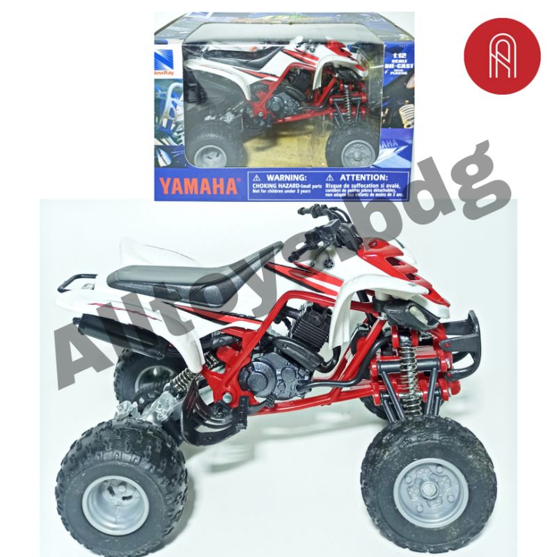 Jual Motor ATV Yamaha Raptor 660R 1:12 Newray diecast miniature mainan ...