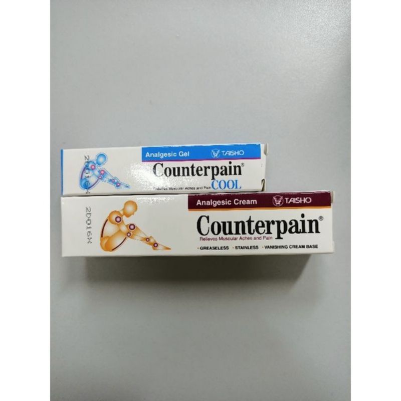 Jual COUNTERPAIN CREAM 15 gram free Counterpain cool 5 gr | Shopee ...