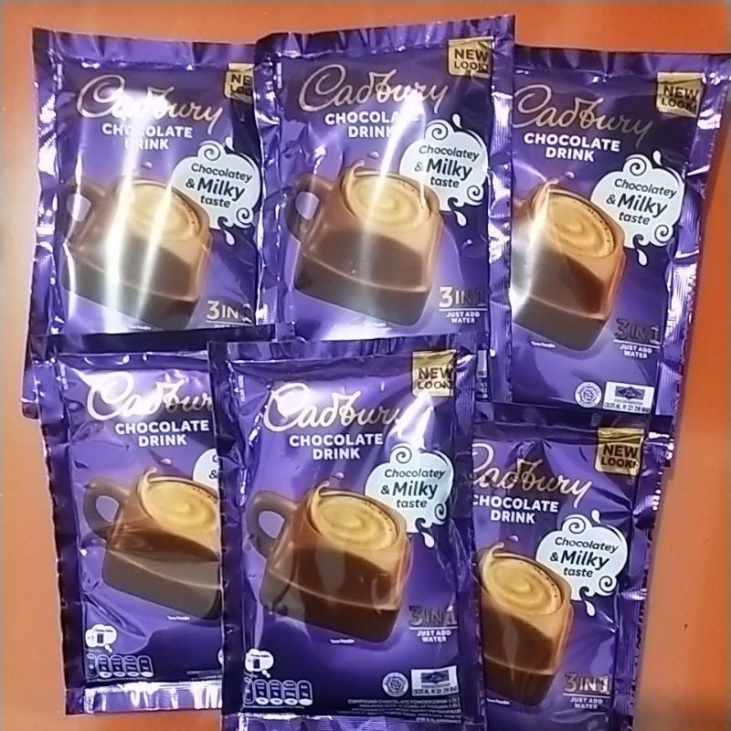 Jual Cadburry/Cadbury Chocolate Drink 3in1 Minuman Coklat Instan ...
