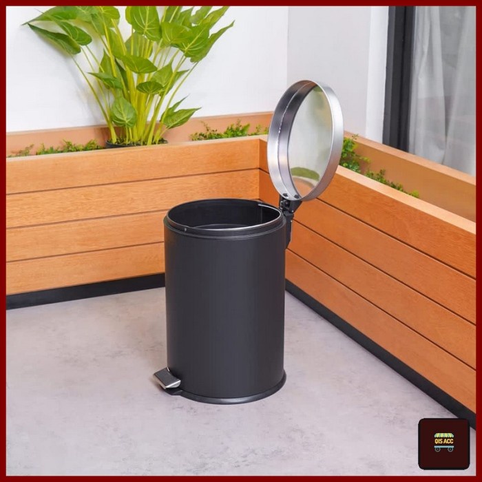 Jual KRISBOW Tempat Sampah Stainless Steel Soft Close 20 Ltr Dustbin ...