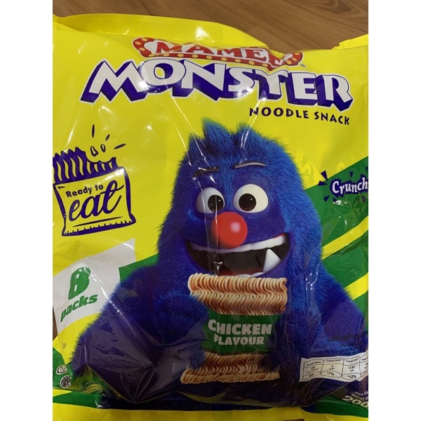 Jual MAMEE MONSTER NOODLE SNACK 25 GR | Shopee Indonesia
