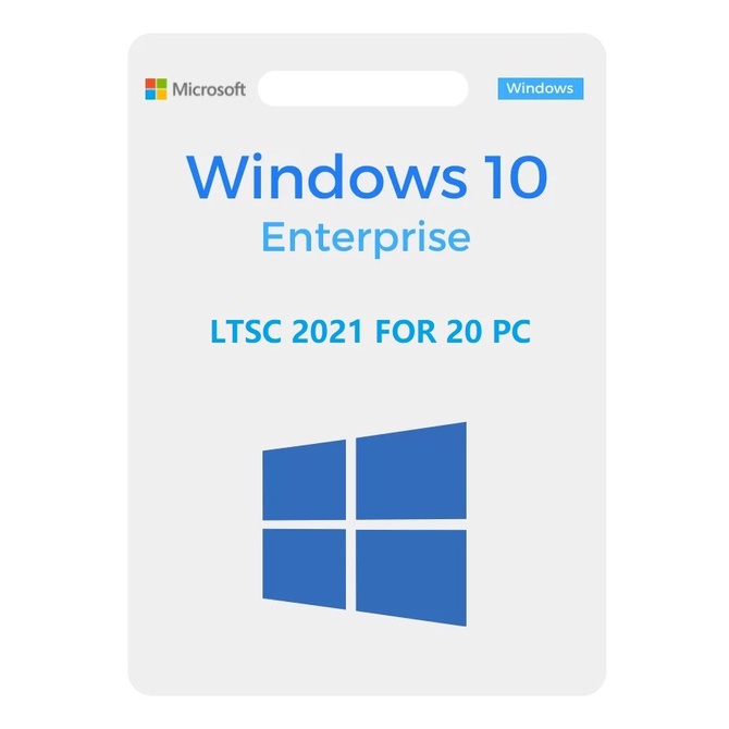Jual Windows 10 Enterprise Edition LTSC 2021 For 20 PC Digital Key ...