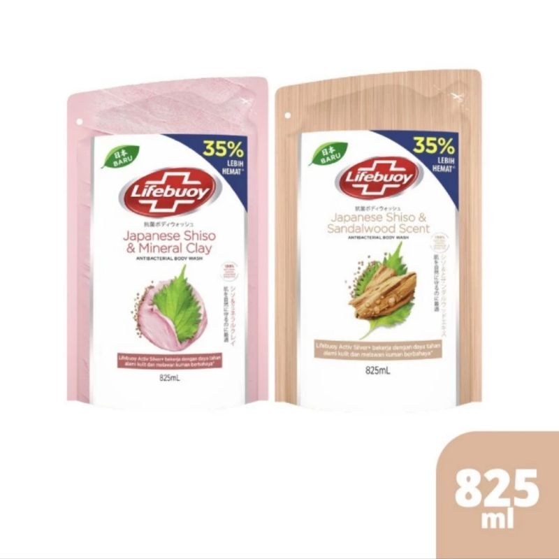 Jual Lifebuoy Sabun Mandi Cair Japanese Shiso & Sandalwood Mineral Clay ...