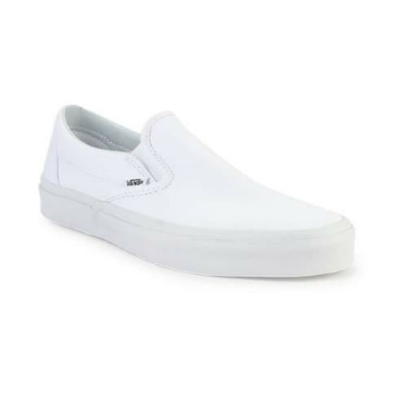 Jual Sepatu Vans Slip On White Clasic Original | Shopee Indonesia