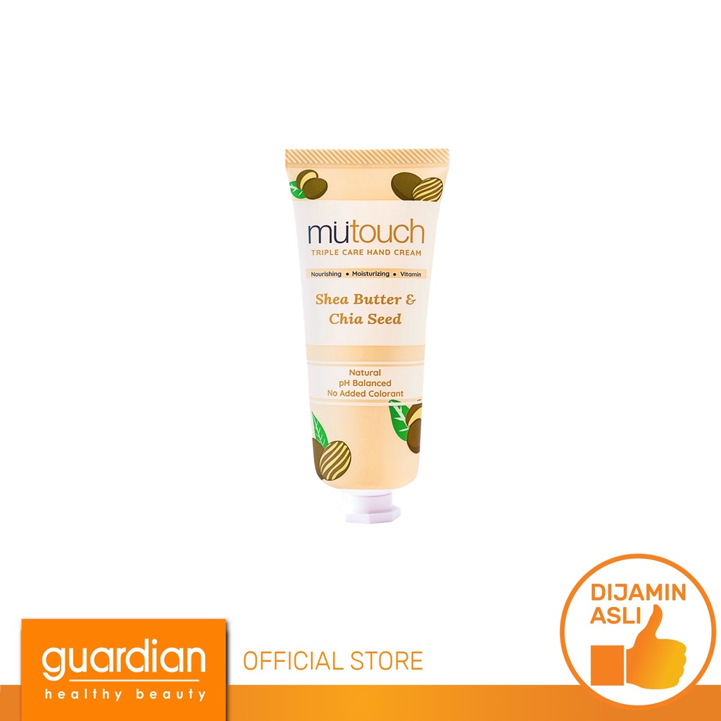 Jual MUTOUCH Triple Care Hand Cream Shea Butter & Chia Seed 60g ...