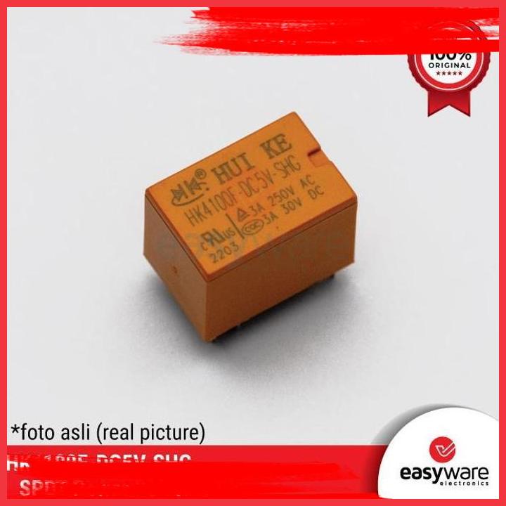 Jual (EASY) RELAY HUI KE HK4100F-DC5V-SHG RELAY 5V 6 PIN HK4100F RELAY ...