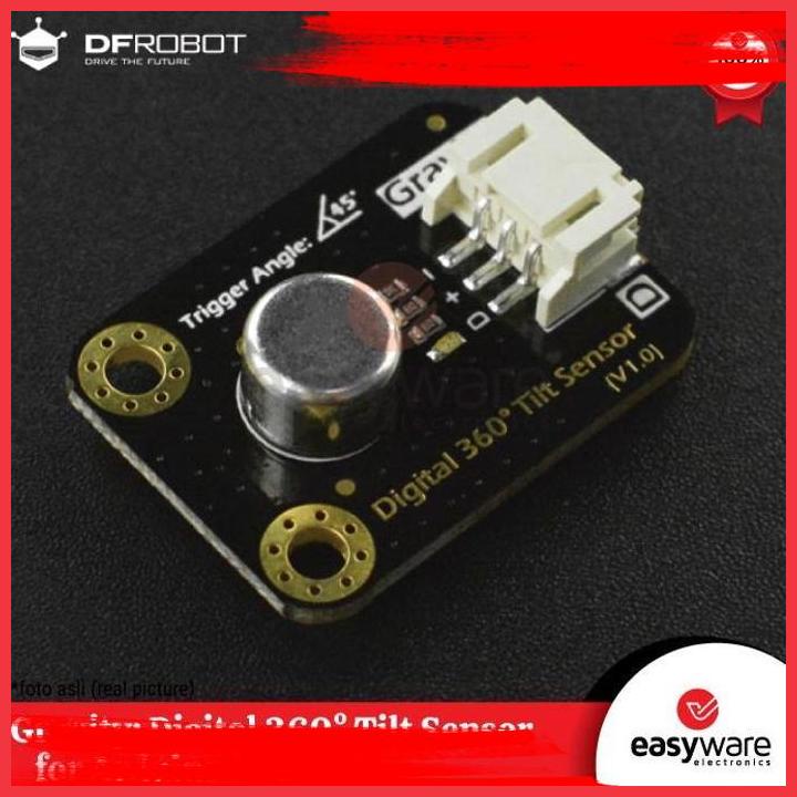 Jual (EASY) DFROBOT TILT SENSOR ARDUINO GRAVITY: DIGITAL 360 DEGREE TILT SENSOR | Shopee Indonesia