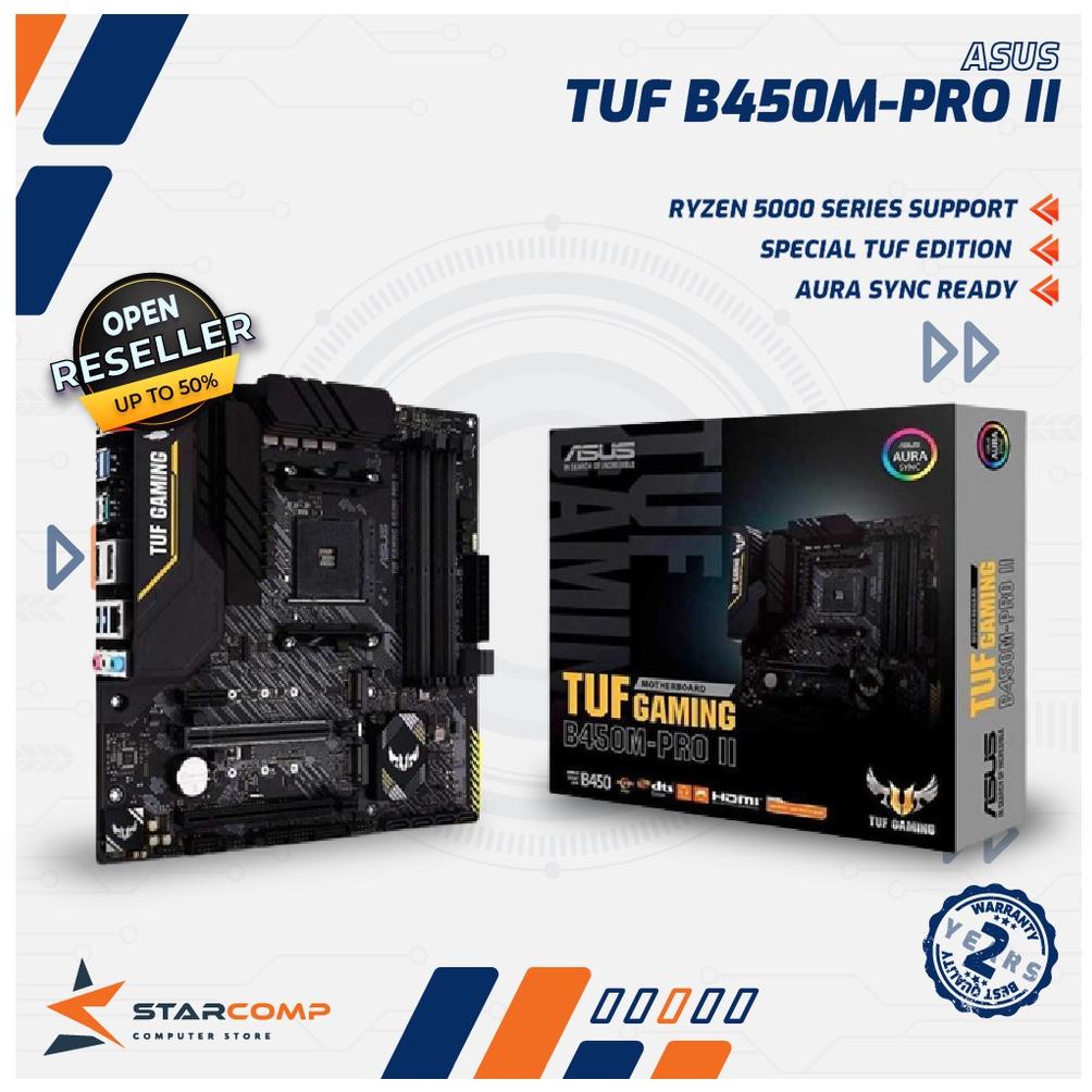 Jual Motherboard Asus TUF Gaming B450M PRO II AMD AM4 DDR4 B450 ...
