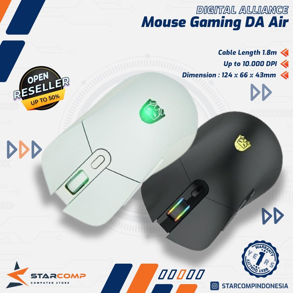 Jual Digital Alliance DA Air Wireless RGB Gaming Mouse | Shopee Indonesia