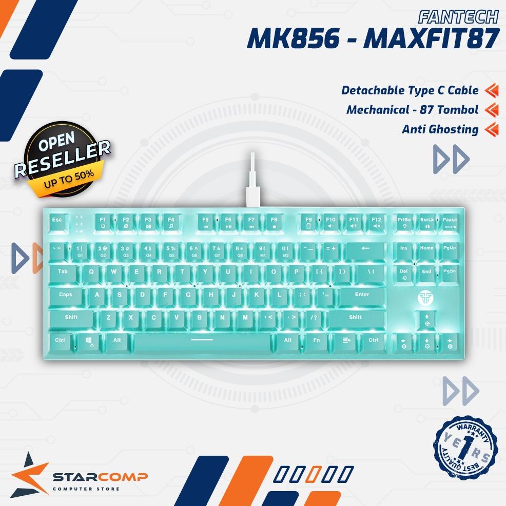 Jual Fantech MAXFIT87 MK856 MINT EDITION Mechanical Keyboard Gaming ...