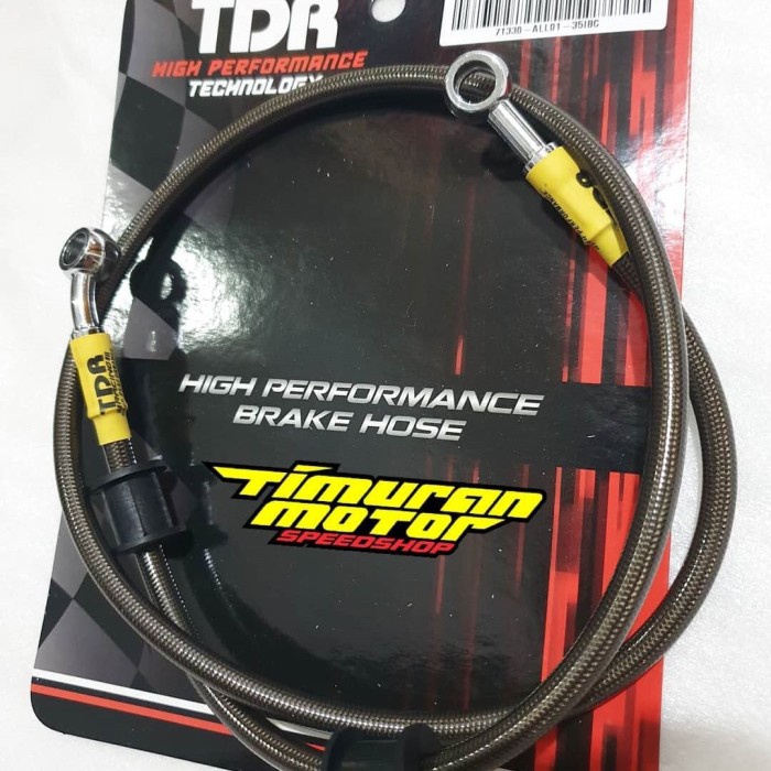 Jual SELANG REM TDR BLACK CARBON 35 INCH / 90 CM | Shopee Indonesia
