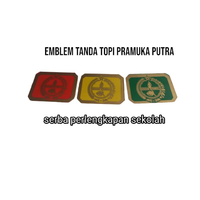 Jual Emblem Tanda Topi Pramuka Putra | Shopee Indonesia
