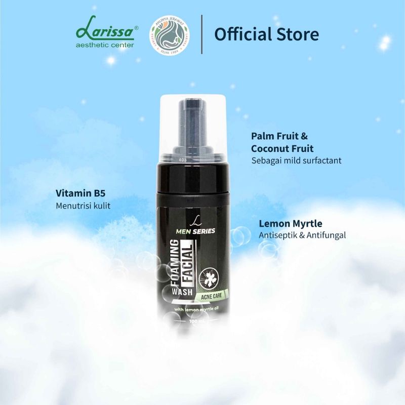 Jual L Men Series Larissa (Foaming Facial Wash Refreshing & Brightening ...