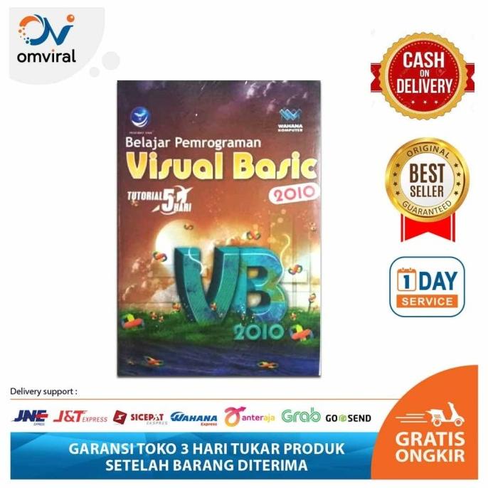 Jual Tutorial 5 Hari Belajar Pemrograman Visual Basic 2010 | Shopee ...