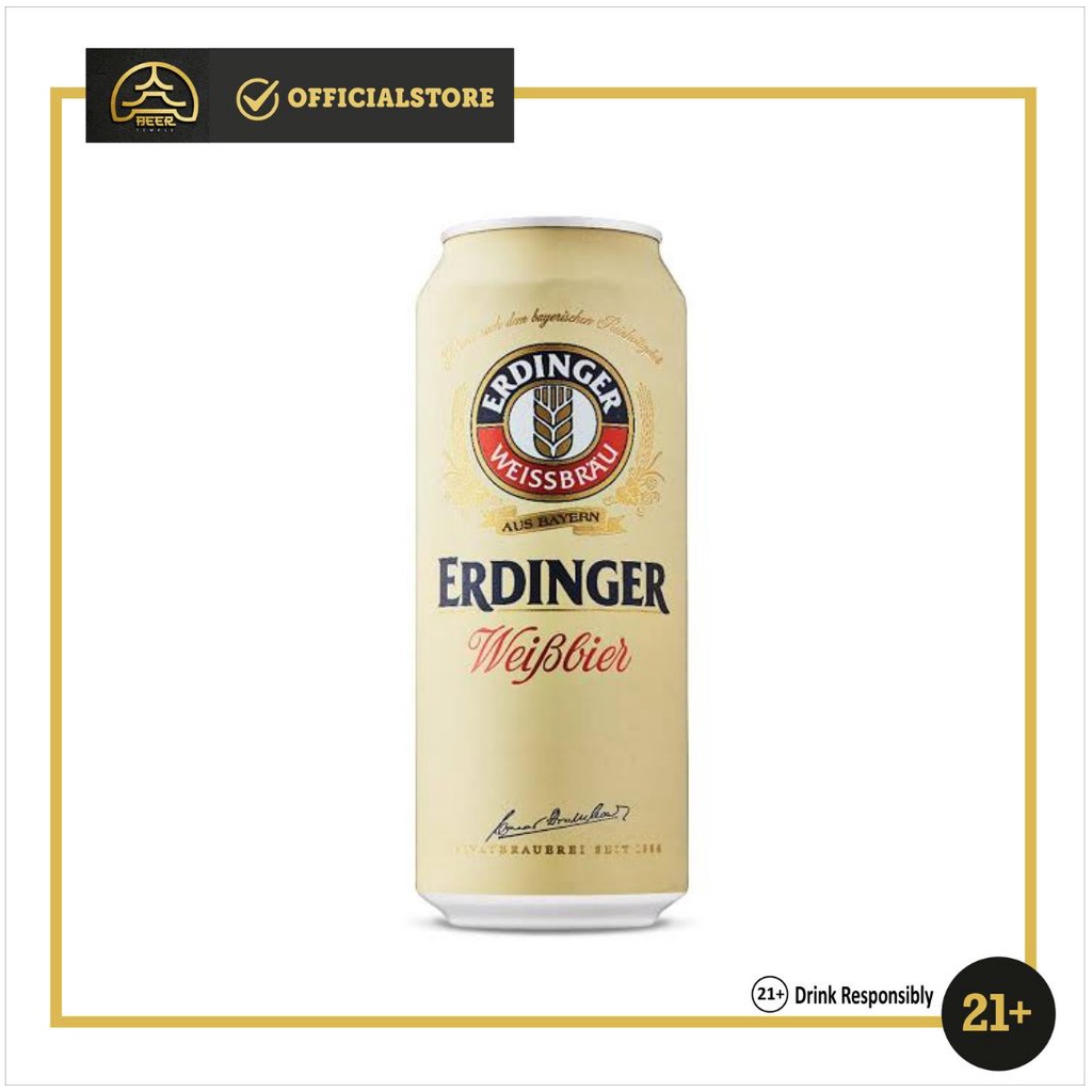 Jual Erdinger Weisbier Beer Can 500ml | Shopee Indonesia