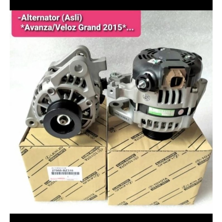 Jual alternator dinamo ampere Toyota grand new Avanza Veloz 2015 up ...