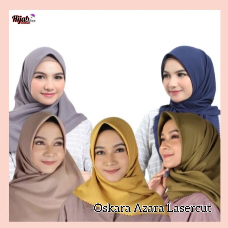 Jual Oskara Azara / Hijab Oskara Azara Lasercut Premium | Shopee Indonesia