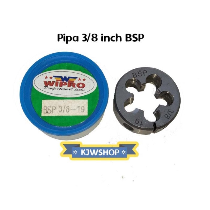 Jual Mata Snai Snei Pipa 3/8 inch BSP 19 Senai Pembuat Drat Pipa Snei ...