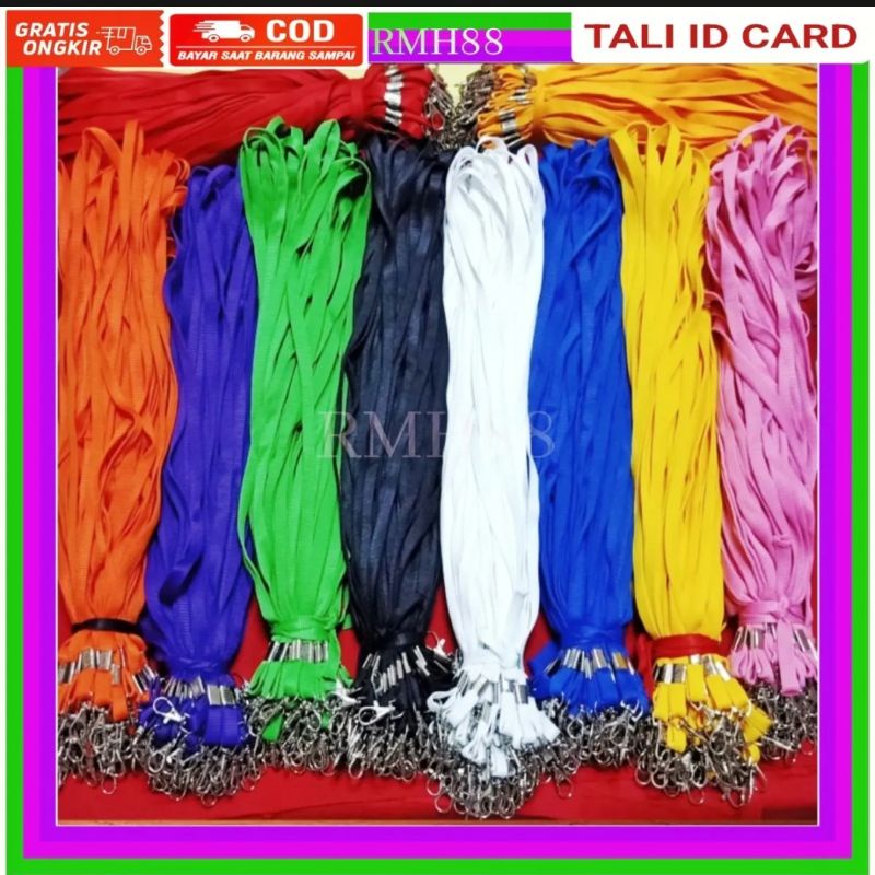 Jual Tali Name Tag Id Card Per 10 Pcs | Shopee Indonesia