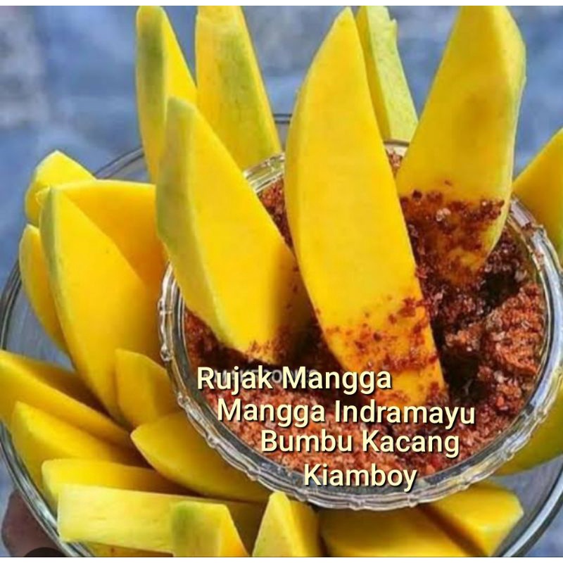 Jual RUJAK MANGGA INDRAMAYU MENGKAL GARING MANIS FRESH + BUMBU BANGKOK ...