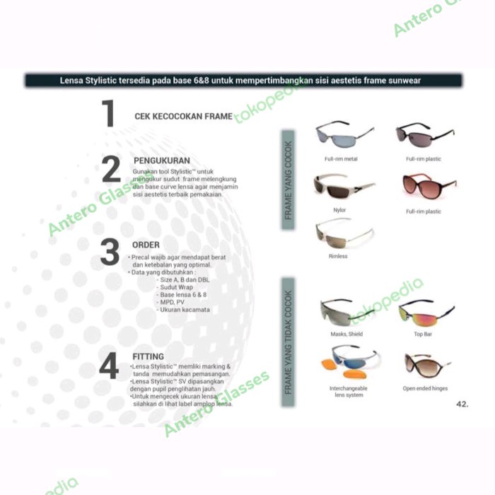 Jual lensa kacamata progresif essilor stylistic transition gen 8 rock ...