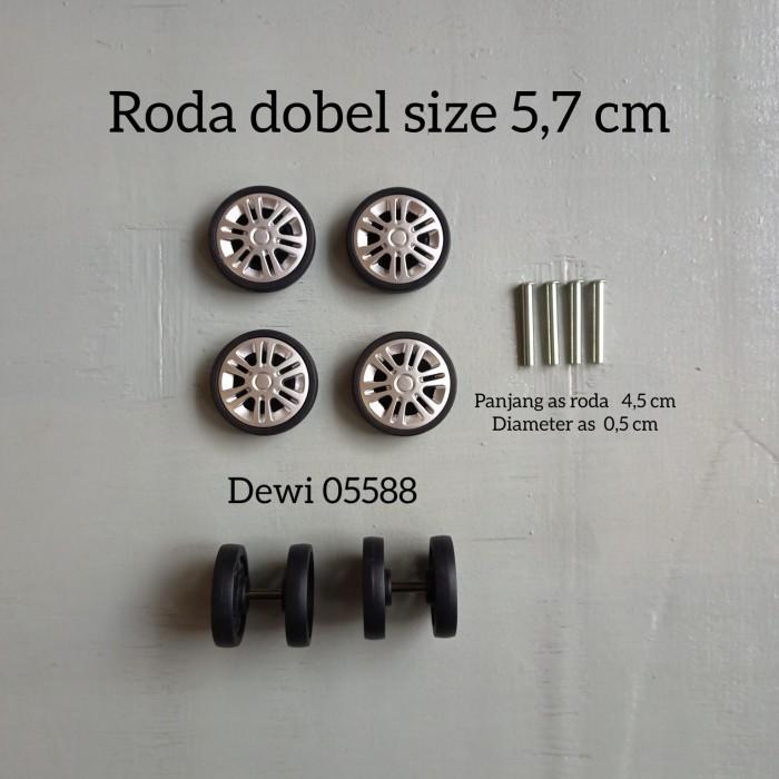 Jual Roda Koper Pengganti Double Wheel, Roda Koper, Roda Keping Dobel ...