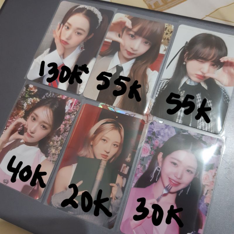 Jual ive rpc random photocard trading card tc fanmeeting prom night rei liz wonyoung gaeul ...
