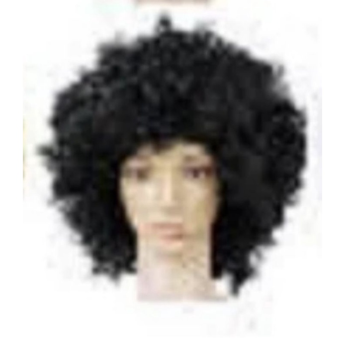 Jual Rambut Wig Kribo Warna Hitam | Shopee Indonesia