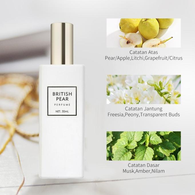 Jual MINISO Parfum Wanita Limited Version EDP British Pear EAU DE PARFUM | Shopee Indonesia