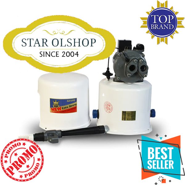 Jual Pompa Air 30 Meter Jet Pump Sanyo Pd H 250 B 250 Watt Otomatis ...