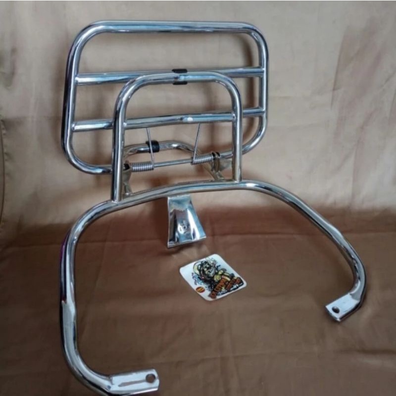 Jual Back Rack Sepeda Motor Listrik Uwinfly T3 & EXCOTIC SPRINTER PRIME ...